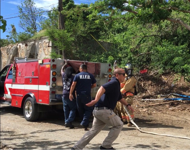 Got to work a work with the VIFD on a fire in St. Thomas today #USVI ...