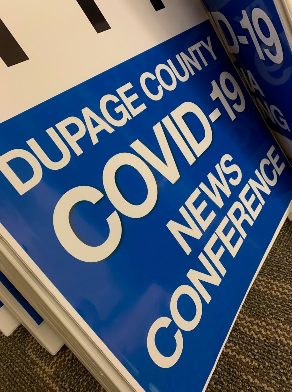 News conference signage | Where is @rusnivek?